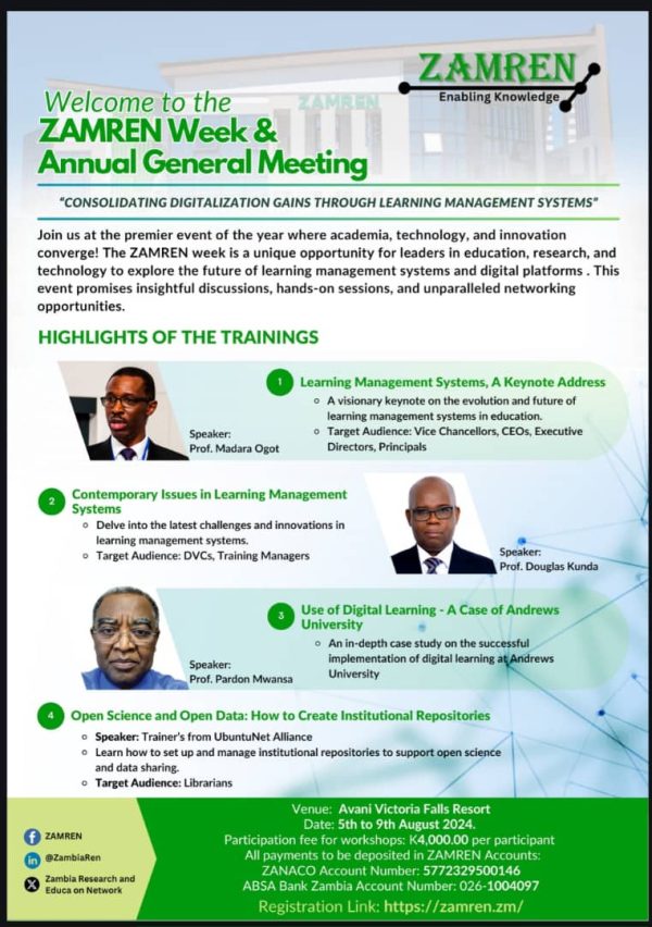 ZAMREN – Enabling Knowledge